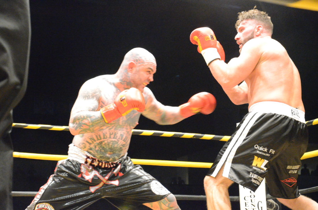 Clark Knocks Out Hinkle During Toughman Event at WesBanco Arena in ...